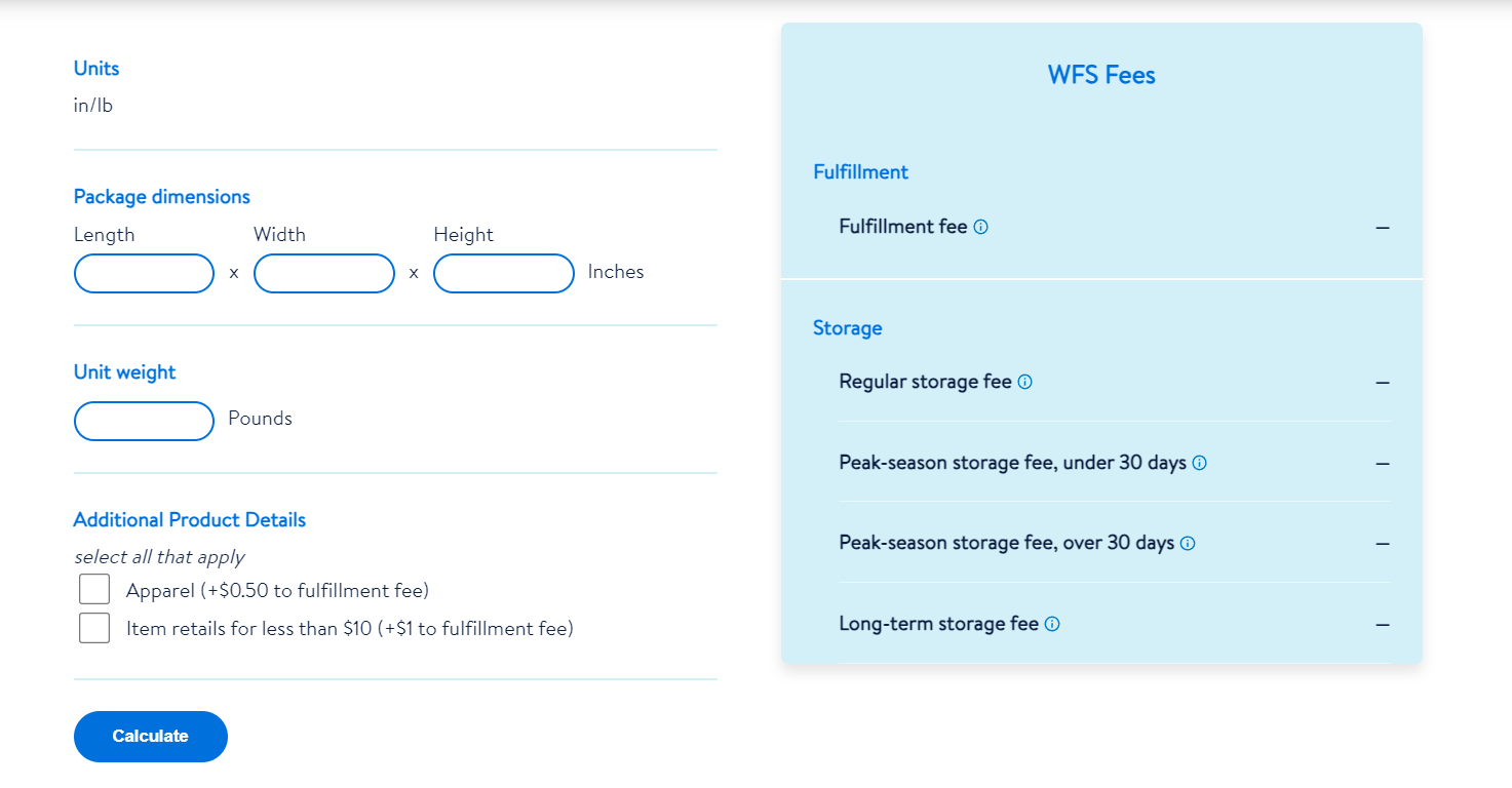 Calculate Your Fees with the WFS Fee Calculator